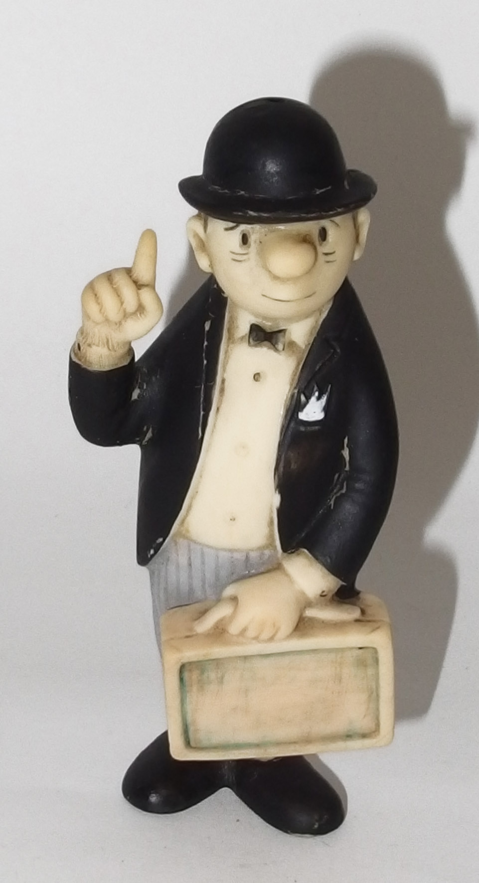 Loriot Figur Hohlkörperfigur Herr Müller Lüdenscheidt mit Koffer | eBay